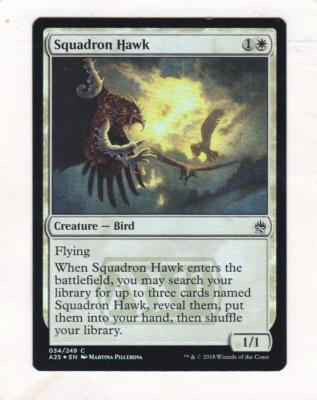 Magic: MTG: Masters 25: Foil: Squadron Hawk | eBay