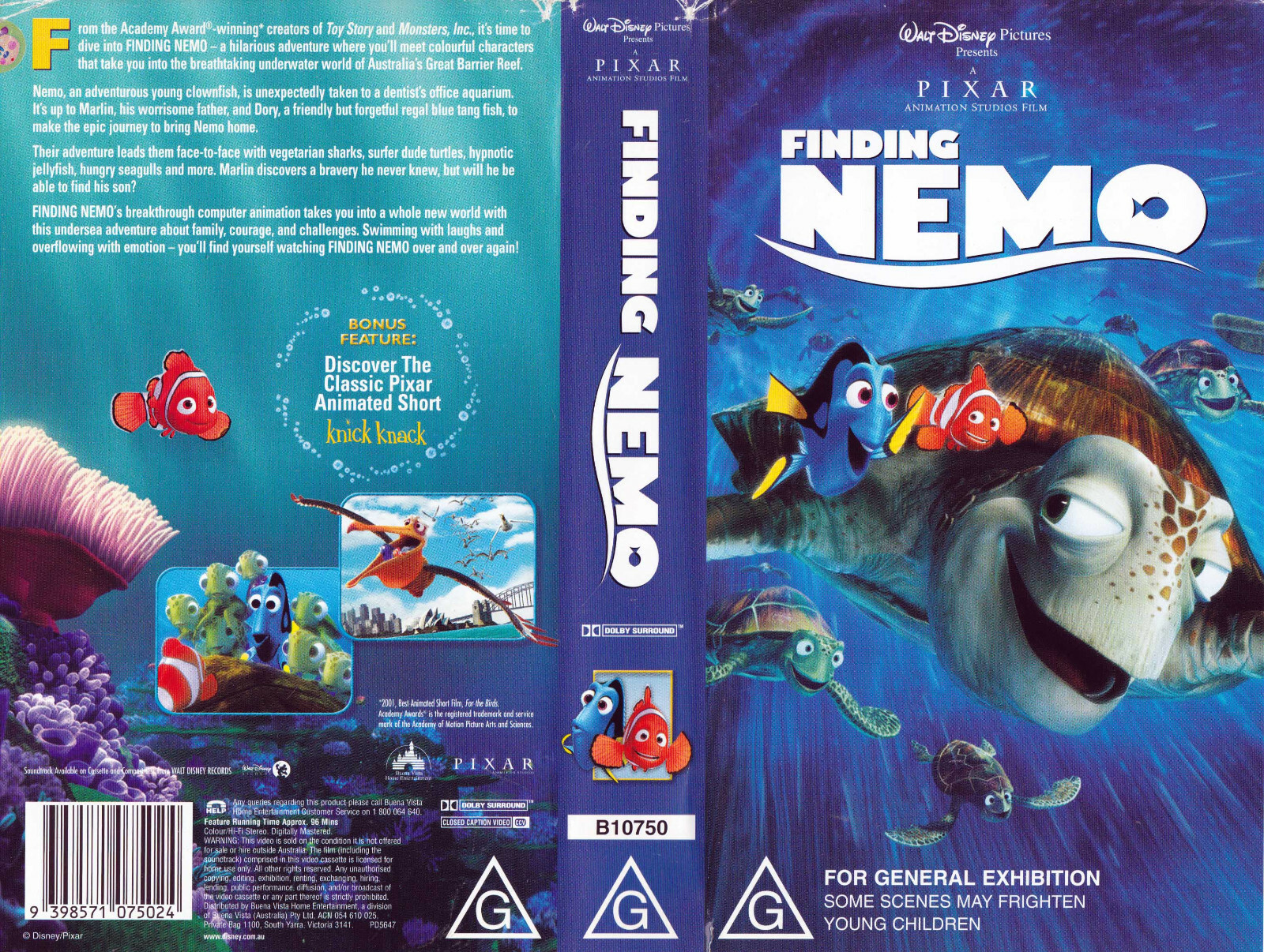 Finding Nemo Vhs Ebay