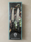 COLES MASTERCHEF STEAK KNIFE x 2 11cm / 4.3in 1 Box with pair knives ...