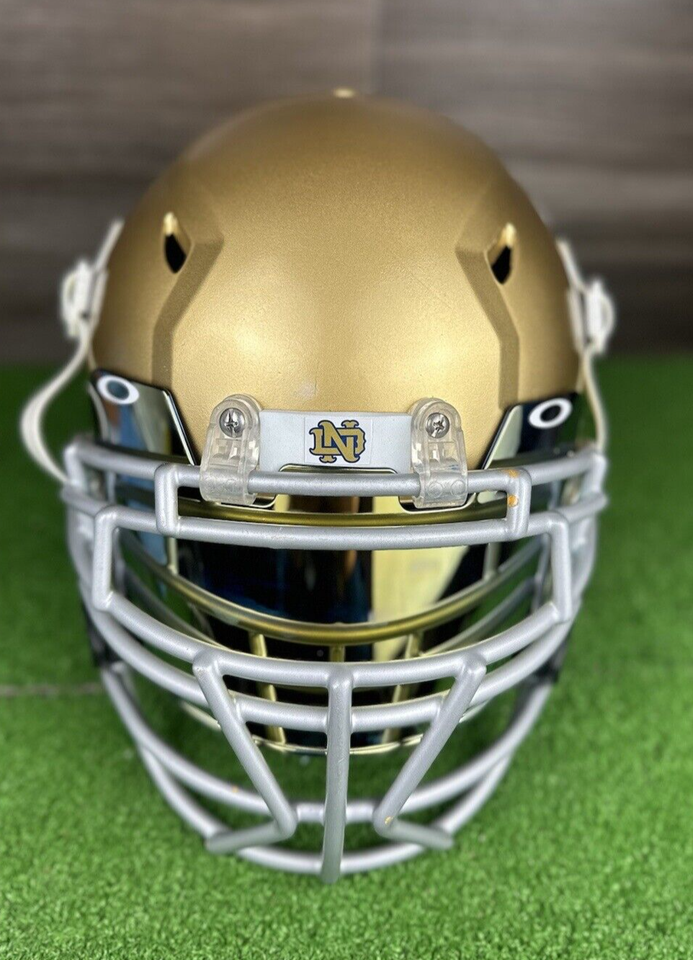 NOTRE DAME FIGHTING IRISH Medium Full Size Custom Football Helmet Adult ...