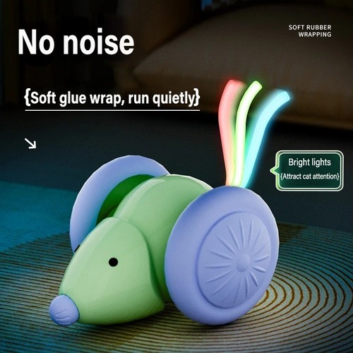 Electric Mouse Interactive Cat Toy with Obstacle Avoidance | eBay