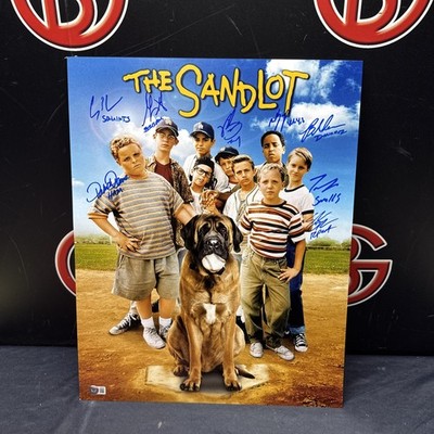 The Sandlot Movie Cast Autographed 16x20 Poster Movie Cover Beckett BAS ...