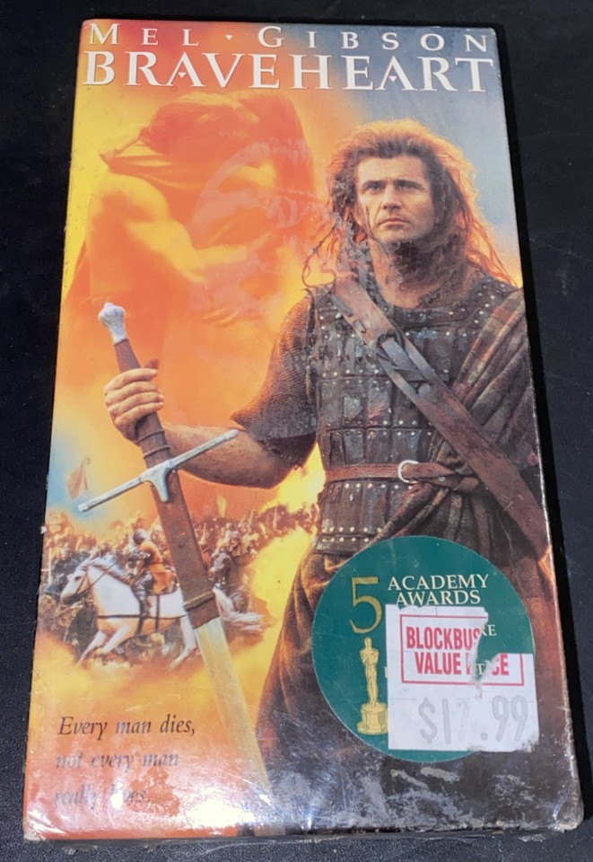 Braveheart (VHS, 1995) 97363311836| eBay