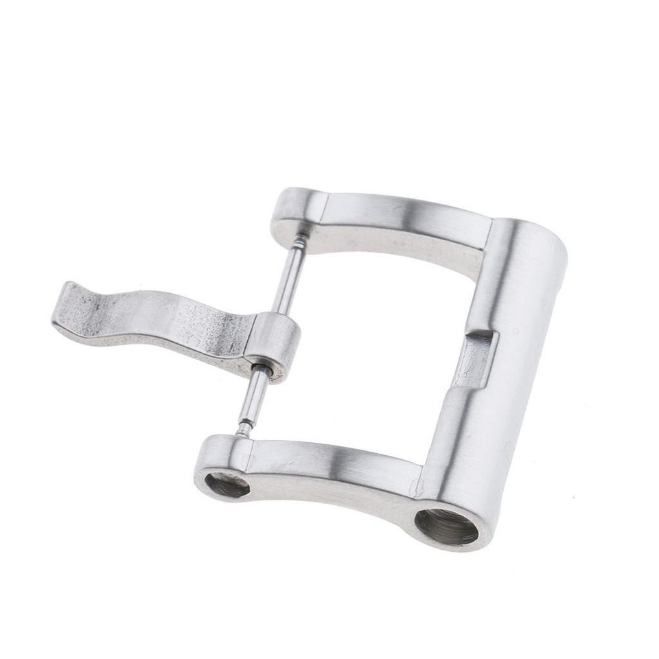 Stainless Steel Pin Buckle Watch Clasp For Watchband 20mm | eBay UK