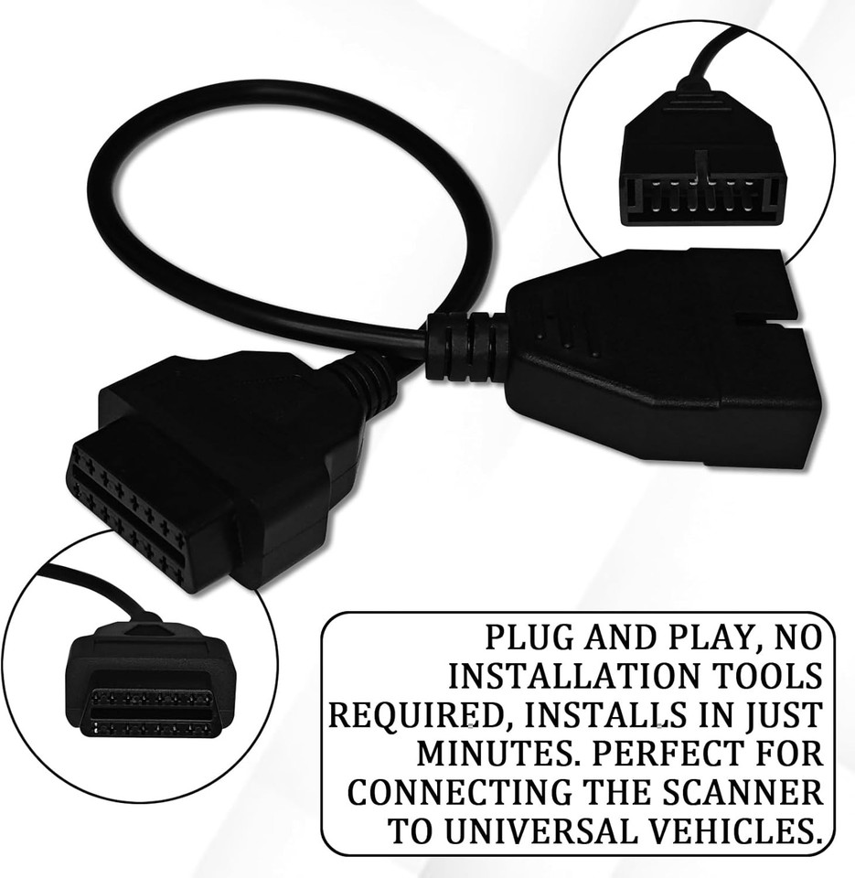 OBD1 Scanner, OBD2 Code Reader, to GM Adapter, color, black | eBay