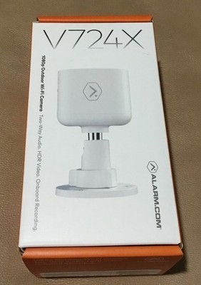 Alarm.com ADC-V724X 1080P HD Outdoor WIFI Camera w/ 2 Way Audio White ...