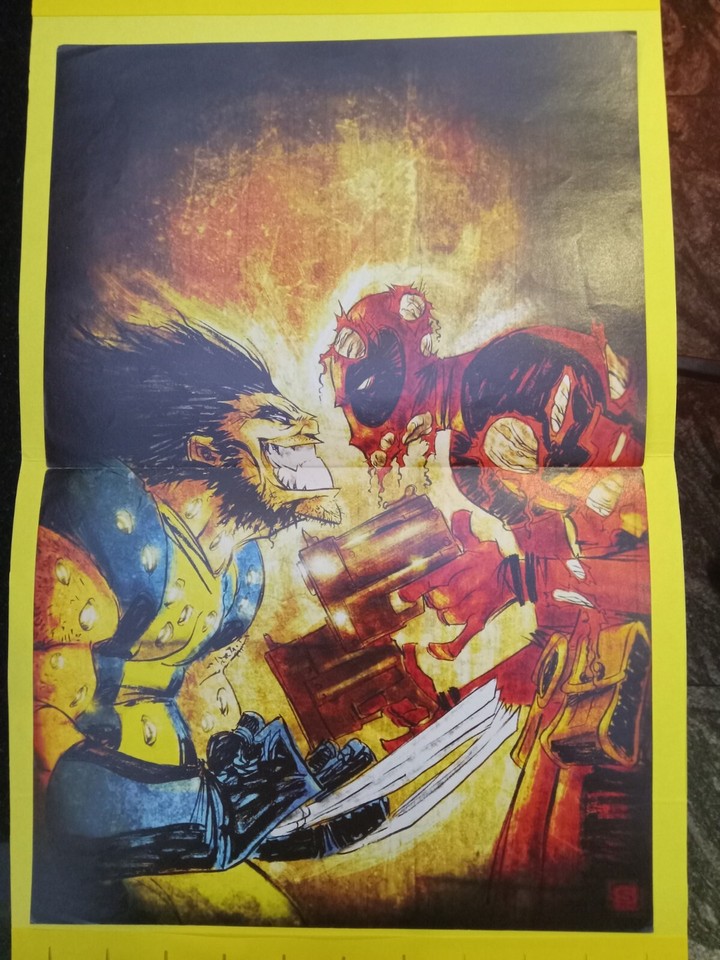 Deadpool #7 COVER WANTED by Jason Pearson Marvel Poster book other vs ...