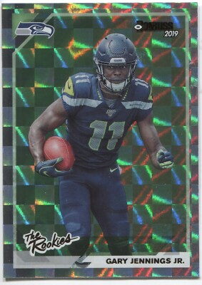 GARY JENNINGS JR. 2019 Donruss Football THE ROOKIES Card #TR-34 ...