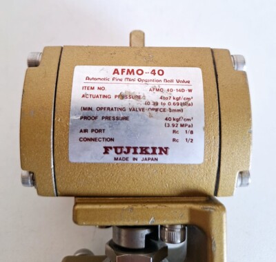 Fujikin AFMO-40-14D-W Ball Valve AFMO-40 | eBay