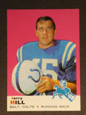 1969 Topps Jerry Hill #94 Colts NM/MT OR BETTER | eBay
