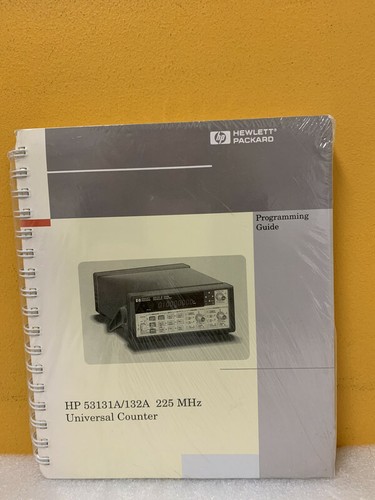 HP 53131-90044 53131A/132A 225 MHz Universal Counter Programming Guide ...