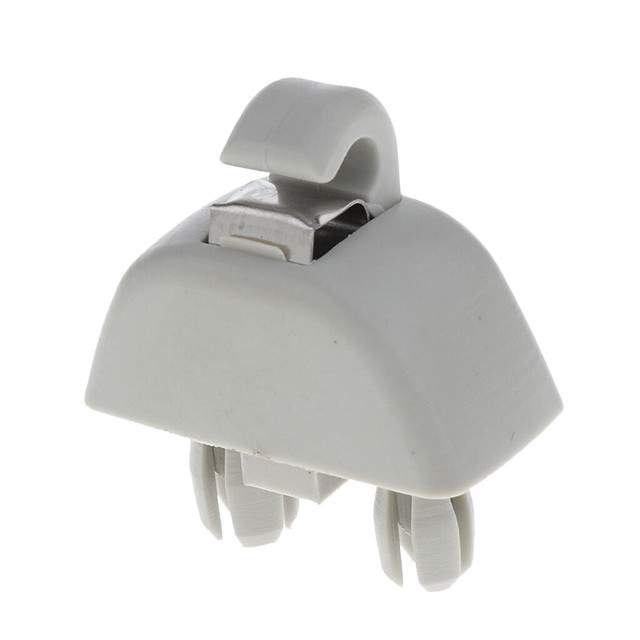 2 pack Car Interior Sun Visor Hook Bracket 4F0857561 for VW Passat Gray ...