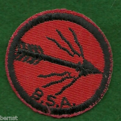 VINTACE BOY SCOUT - RED & BLACK FLAMING ARROW PATROL PATCH - NEW | eBay