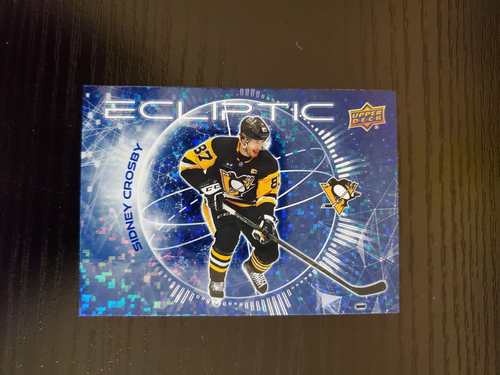 Sidney Crosby - 2023-24 Upper Deck Series 2 Ecliptic Insert #EC-6 - SPARKLE | eBay