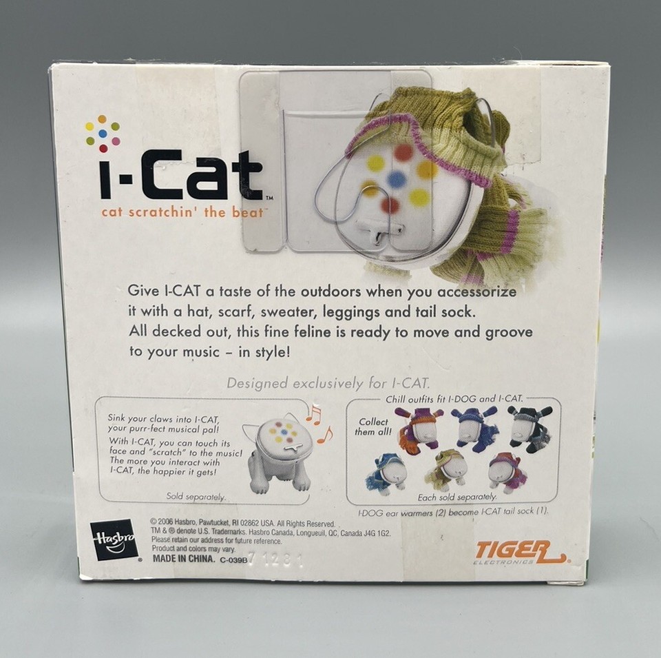 New i-cat icat or i-dog idog Chill Outfit Accessories Hasbro Green and ...