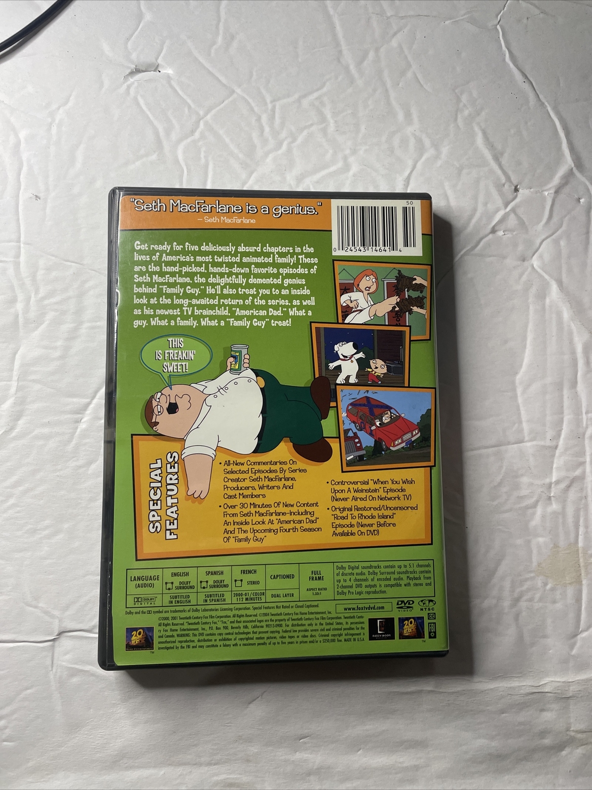 Family Guy (DVD, 2004) Freakin Sweet Collection Animation TV Show ...