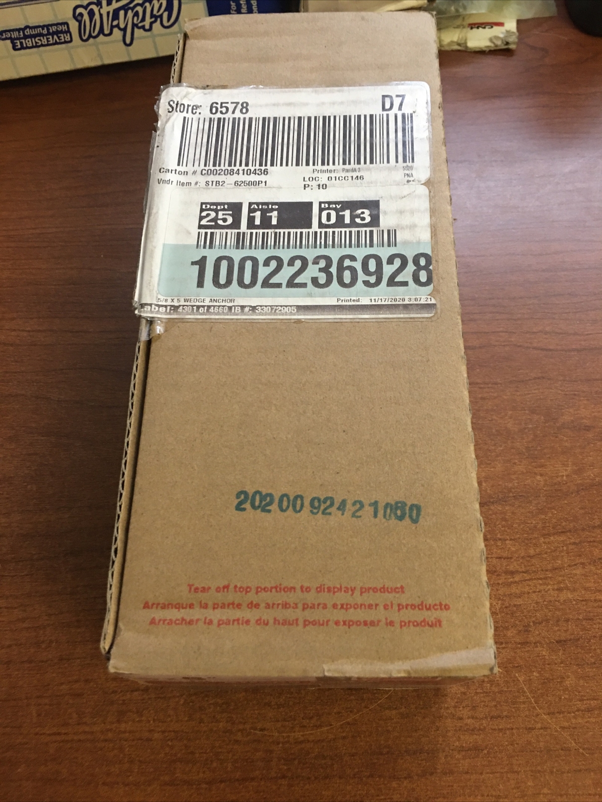 10 Simpson Strong-tie 3/4 X 5 1/2 Inch Strong Bolt 2 Wedge Anchor Stb2 ...