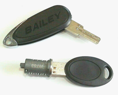 Bailey Door Lock Barrel and Two FW Fawo Keys for Caravan or Motorhome ...