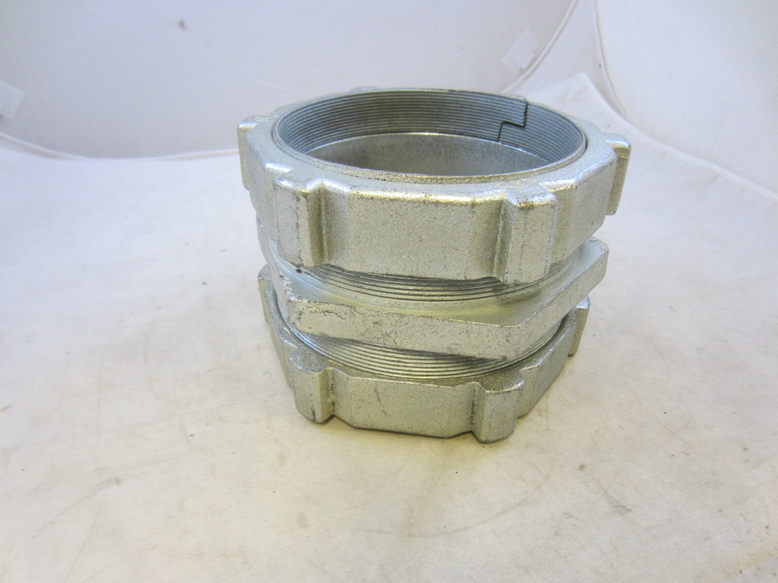 5" RIGID COMPRESSION COUPLING MALLEABLE IRON EFC 30-500 | eBay