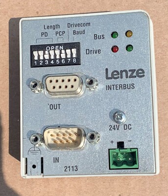 Lenze Interbus Adapter Module EMF 2113 IB - PRE-OWNED | eBay