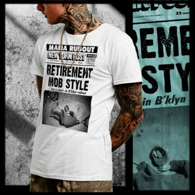 Mafia T-shirt mobster mob hit squad assassins gang life streetwear XL ...