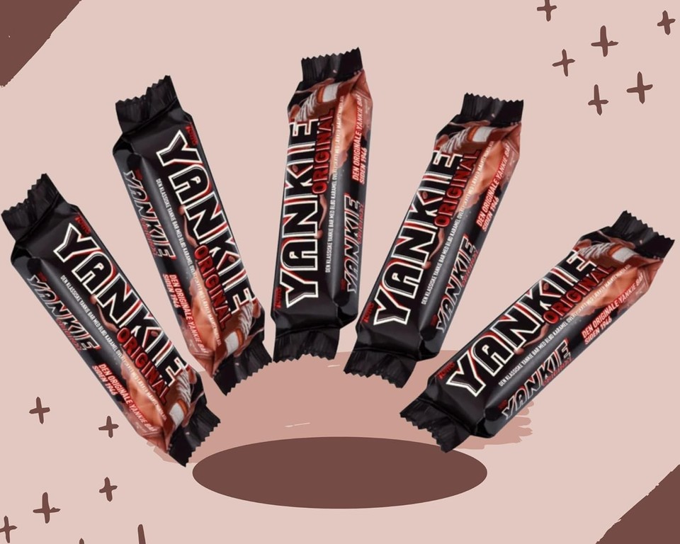 Toms Yankie Original (200g) - Milk and chocolate bar with caramel and ...