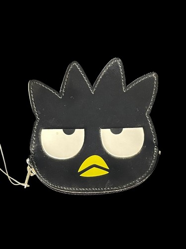 Rare 2002 Sanrio Badtz Maru Face Coin Purse Zippered Pouch Vintage ...