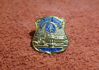 Authentic Vintage U.S. Secret Service Uniformed Police Pin | eBay