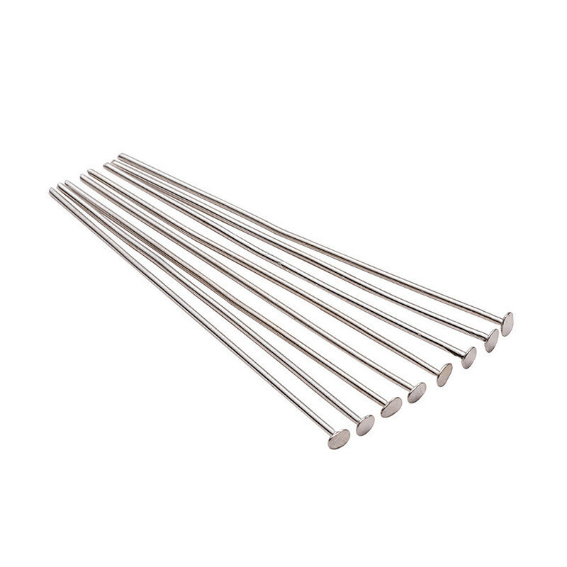 DIY 16-70MM Silver Alloy Plated Flat Pins Jewellery Making Findings ...