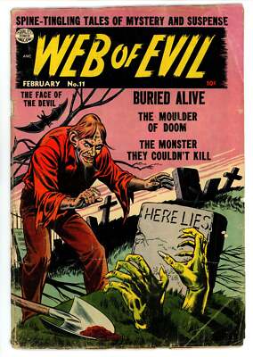Web of Evil 11 GD+ (2.5) Quality Comics (1954) Horror | eBay