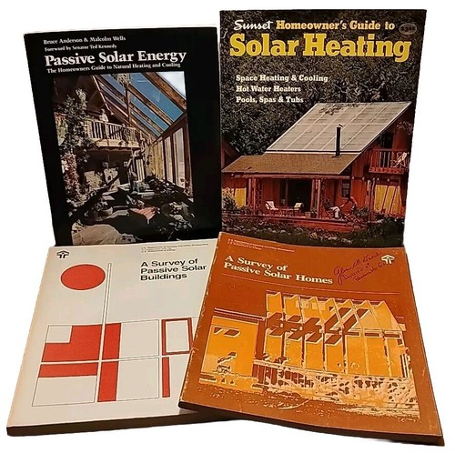 SOLAR ENERGY HOUSE & BUILDING - Lot of 4 Illustrated Paperback Books | eBay