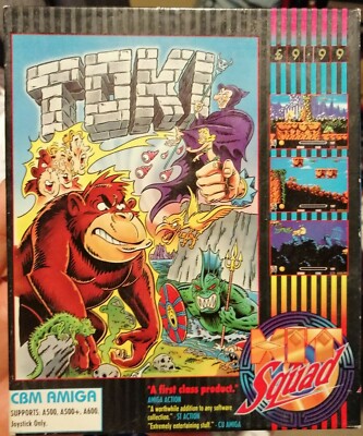 TOKI - Amiga Game 1991 Ocean Box | eBay