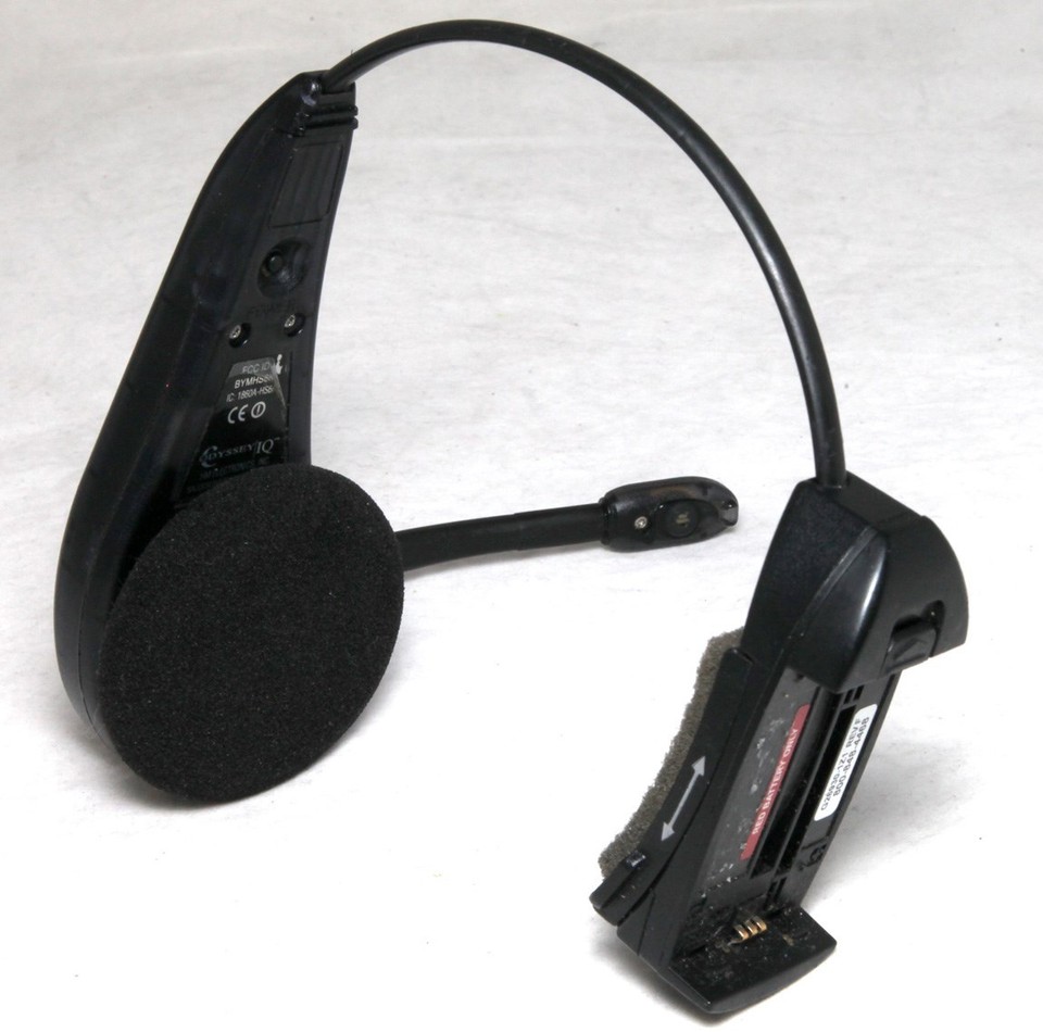 USED HME HS6000 RED Wireless Drive Thru Intercom Headset Works Great No ...