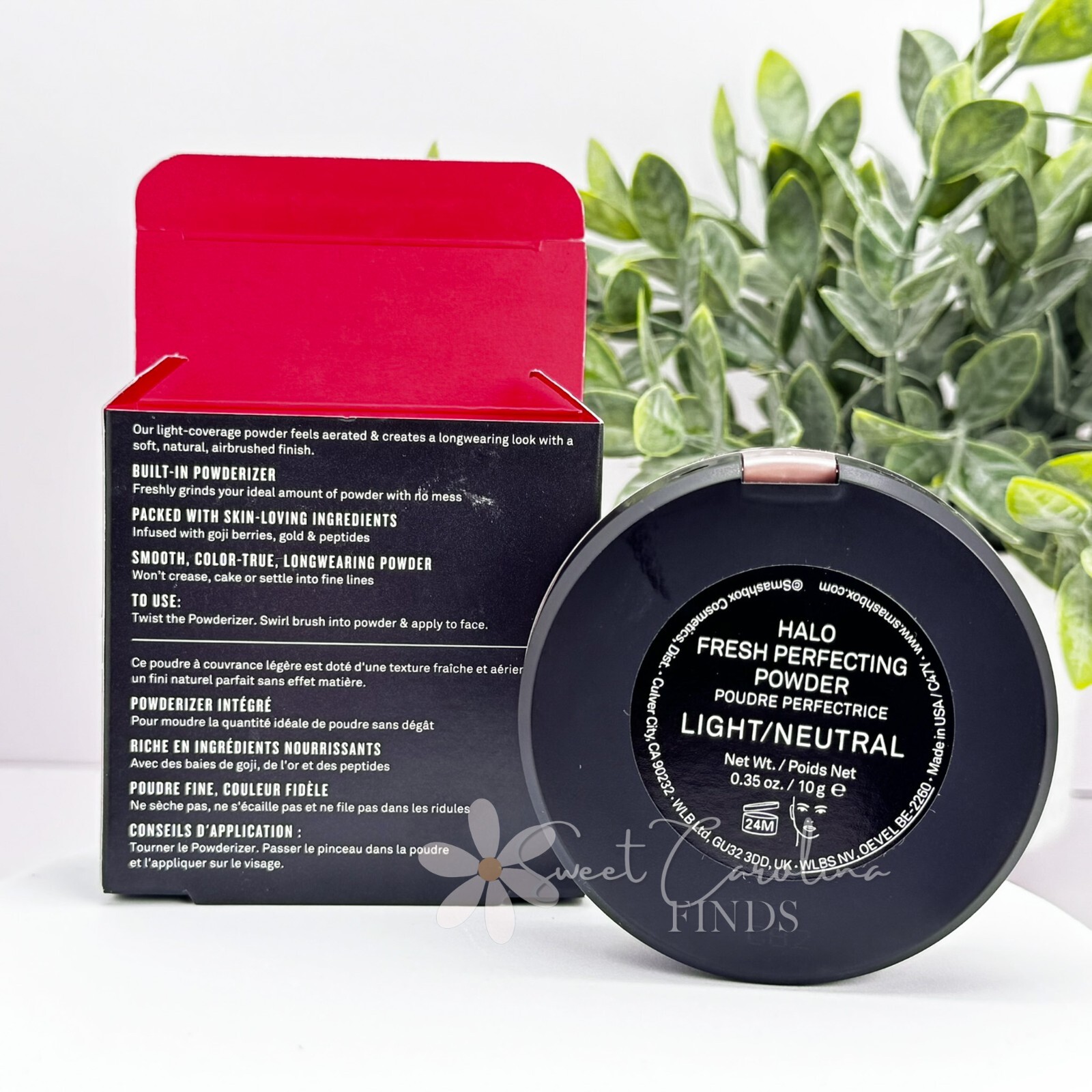 Smashbox Halo Fresh Setting and Perfecting Powder - Light Medium ...