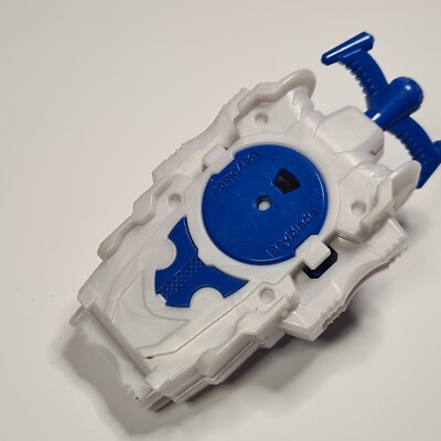 №583BG-Takara Beyblade Burst-WHITE PEARL LEFT SPIN STRING LAUNCHER ...