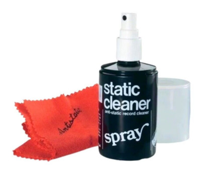 Anti-Static Record Cleaner Spray w/ LP Vinyl Record Cleaning Cloth | eBay