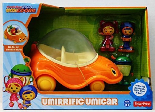 Nickelodeon Fisher Y6495 Team Umizoomi Umirrific Umi Toy Car - Orange ...