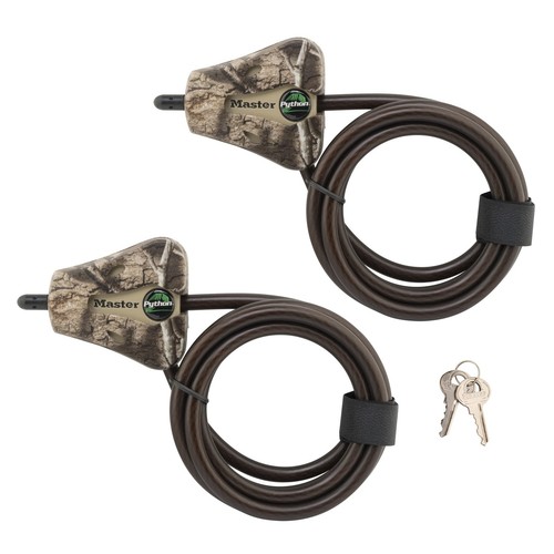 Master Lock Cable Lock, Python Adjustable Keyed Cable Lock, 6 ft. Long ...