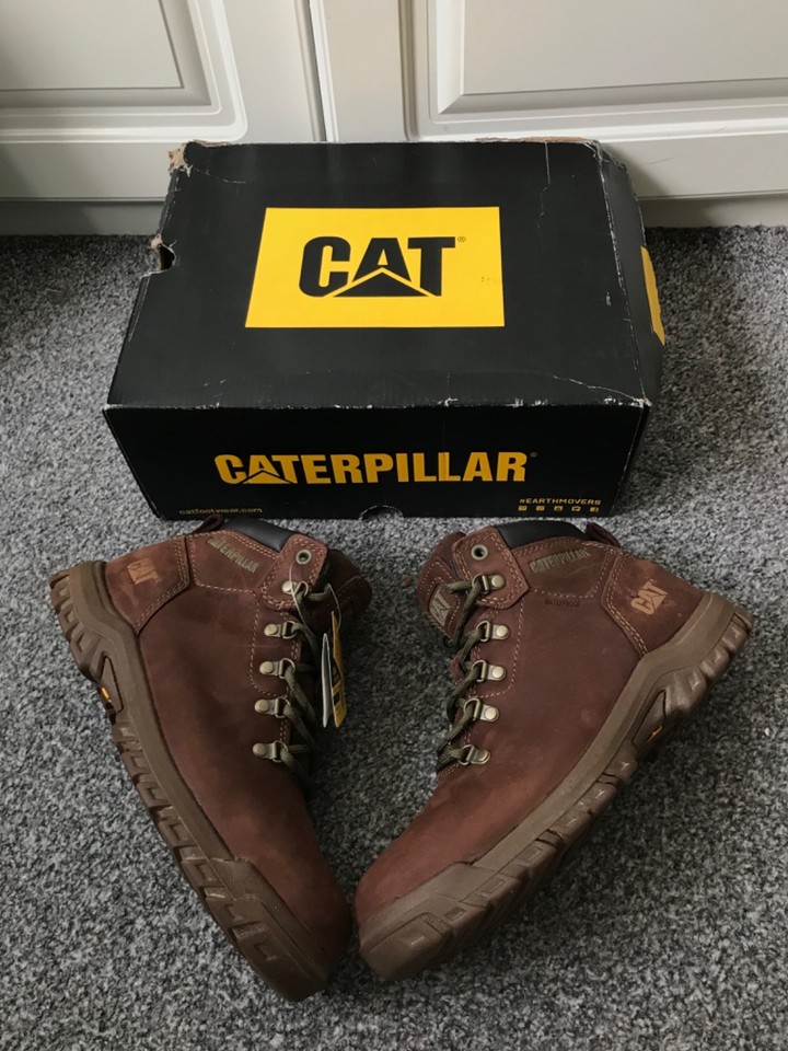 Caterpillar Mae Steel Toe Safety Work Lace Up Ankle Boots Sizes UK 5 ...