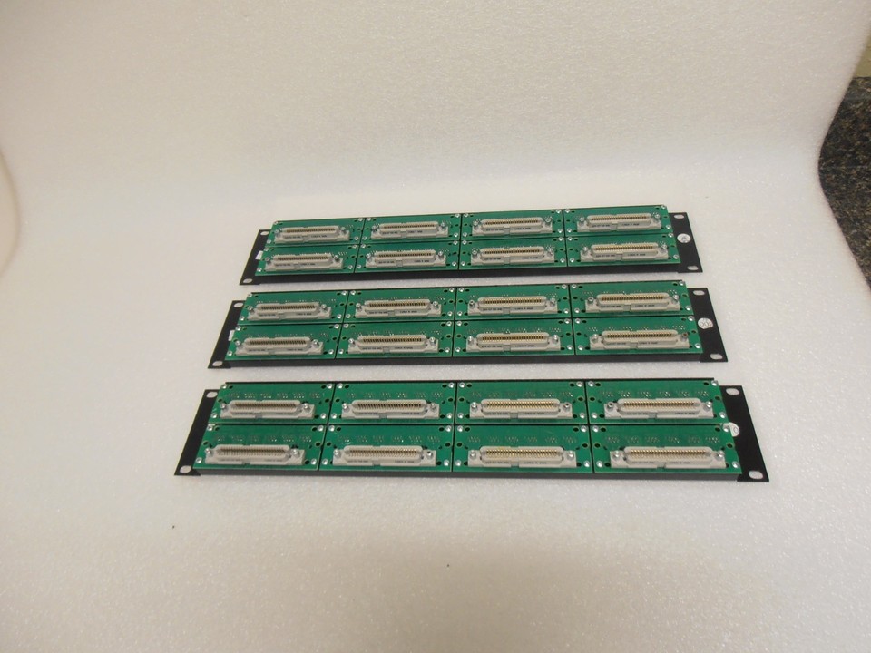 Qty (3) Superior Modular Products Panduit Cat5E Patch Panels 48 Port ...
