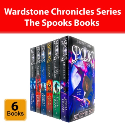 The Spooks Books 8 - 13 Wardstone Chronicles Collection Set by Joseph ...