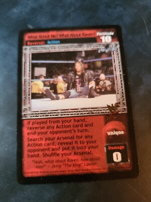 WWE: What About Me? What About Raven? for Raven - Raw Deal CCG ...