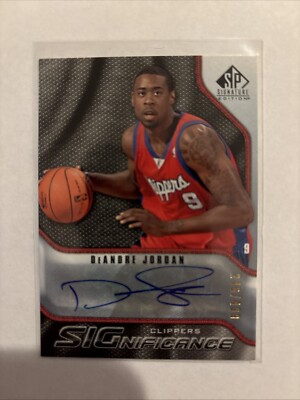 2008-09 SP Signature Edition Deandre Jordan Rookie Auto 246/499 | eBay