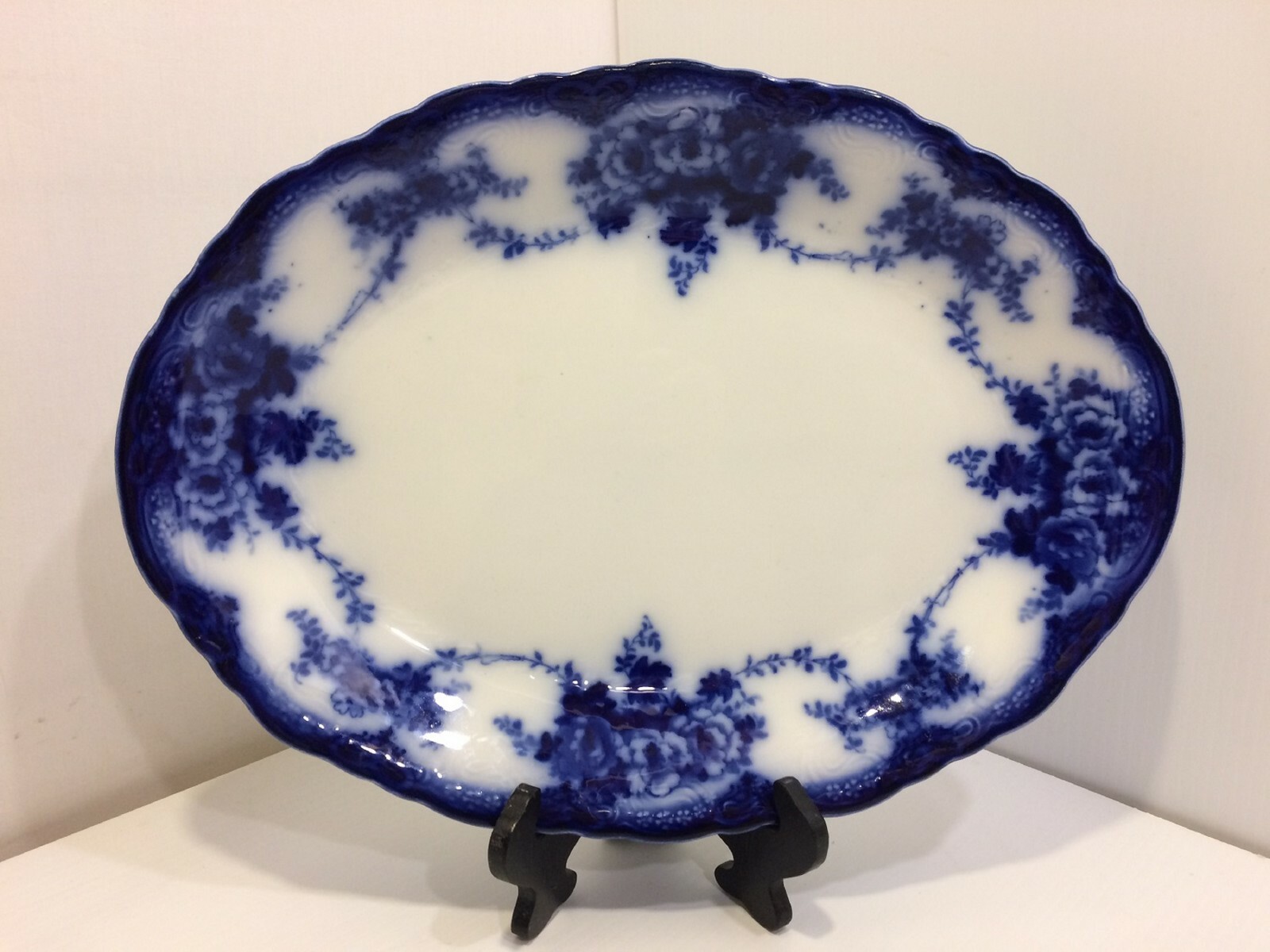 Antique Alfred Meakin 'Devon' Serving Platter, 1907 - 1915, RARE 15 3/4 ...