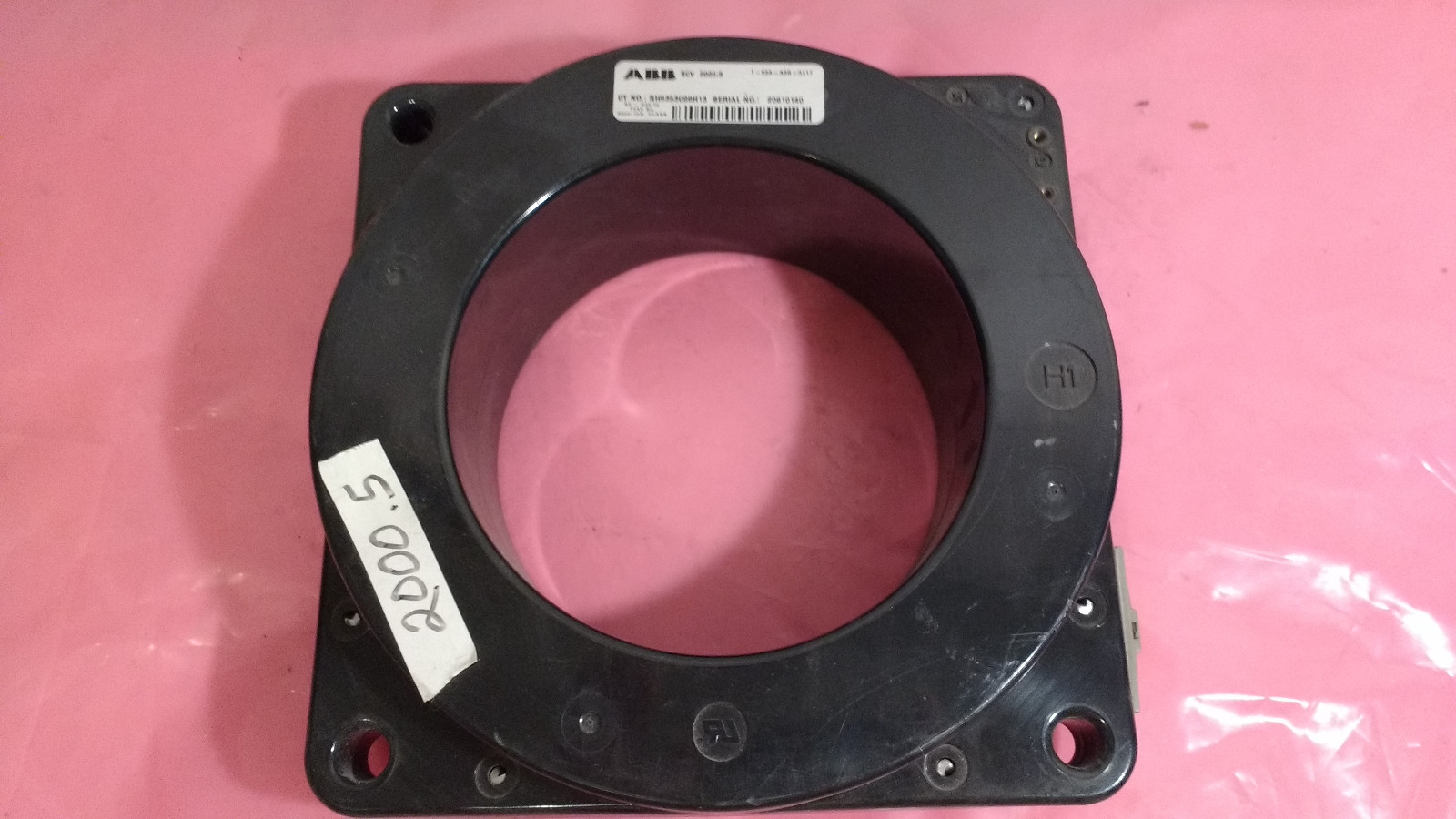 ABB Type SCV Current Transformer, 2000:5 Ratio, 6.5" Window, 2000 Amp ...