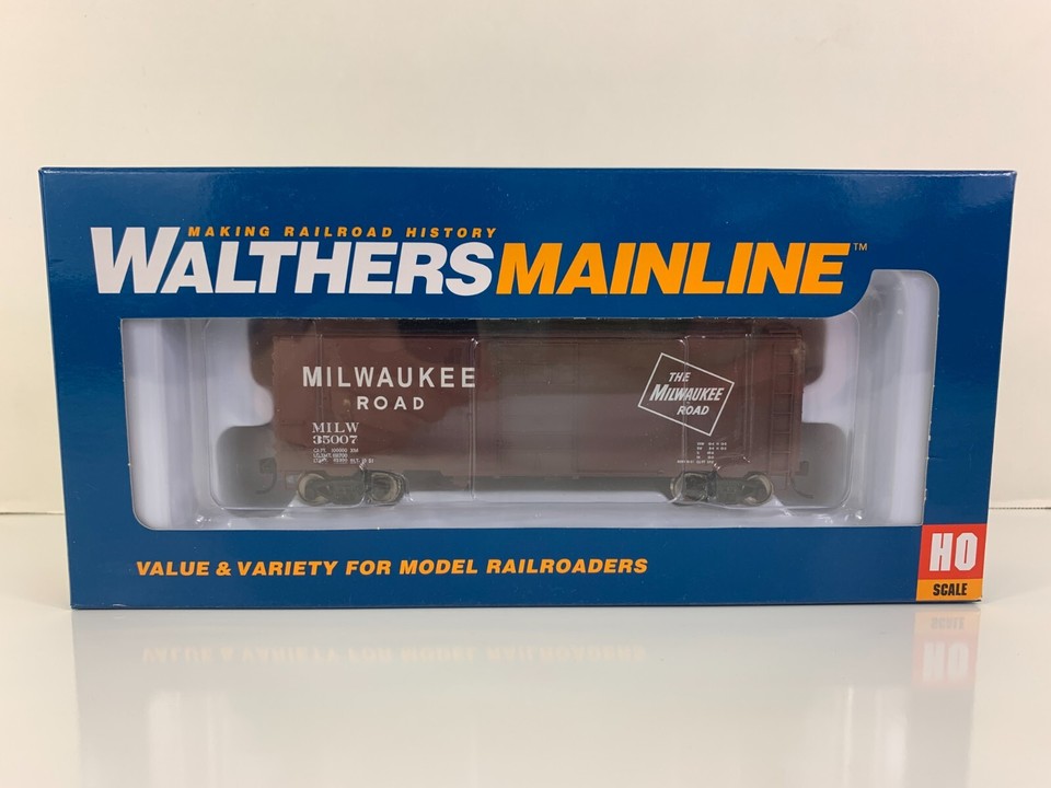 Walthers 910-2379 40' PS-1 Milwaukee Road Boxcar #35007, HO scale | eBay