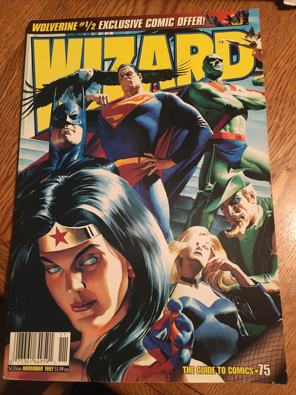 Wizard Comic Guide Magazine #75 November 1997. | eBay