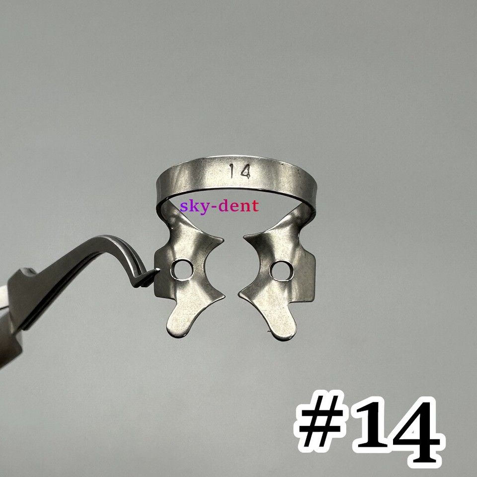 Endodontic Rubber Dam Clamps Dental Instruments Stainless Surgical ...