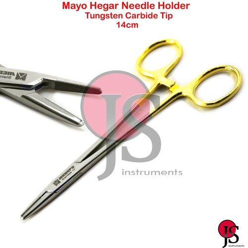 Dental Surgical Needle Holder Driver Suturing Forceps Plier Suture TC ...