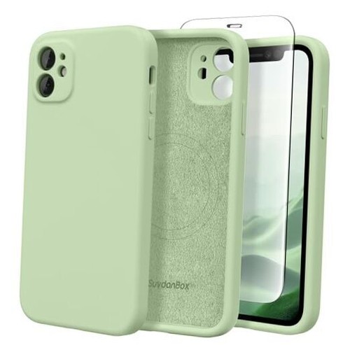 for iPhone 11 Phone Case, Compatible with MagSafe, [Full Camera Matcha ...